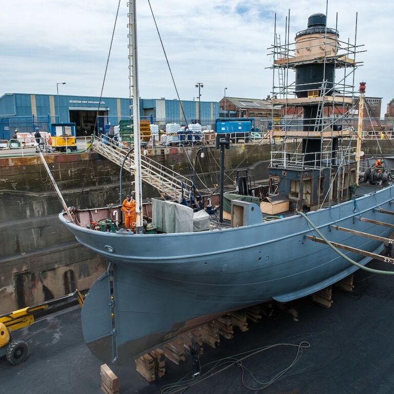 Restoration of ships - Shotblasting | Maritime Hull (en-GB)