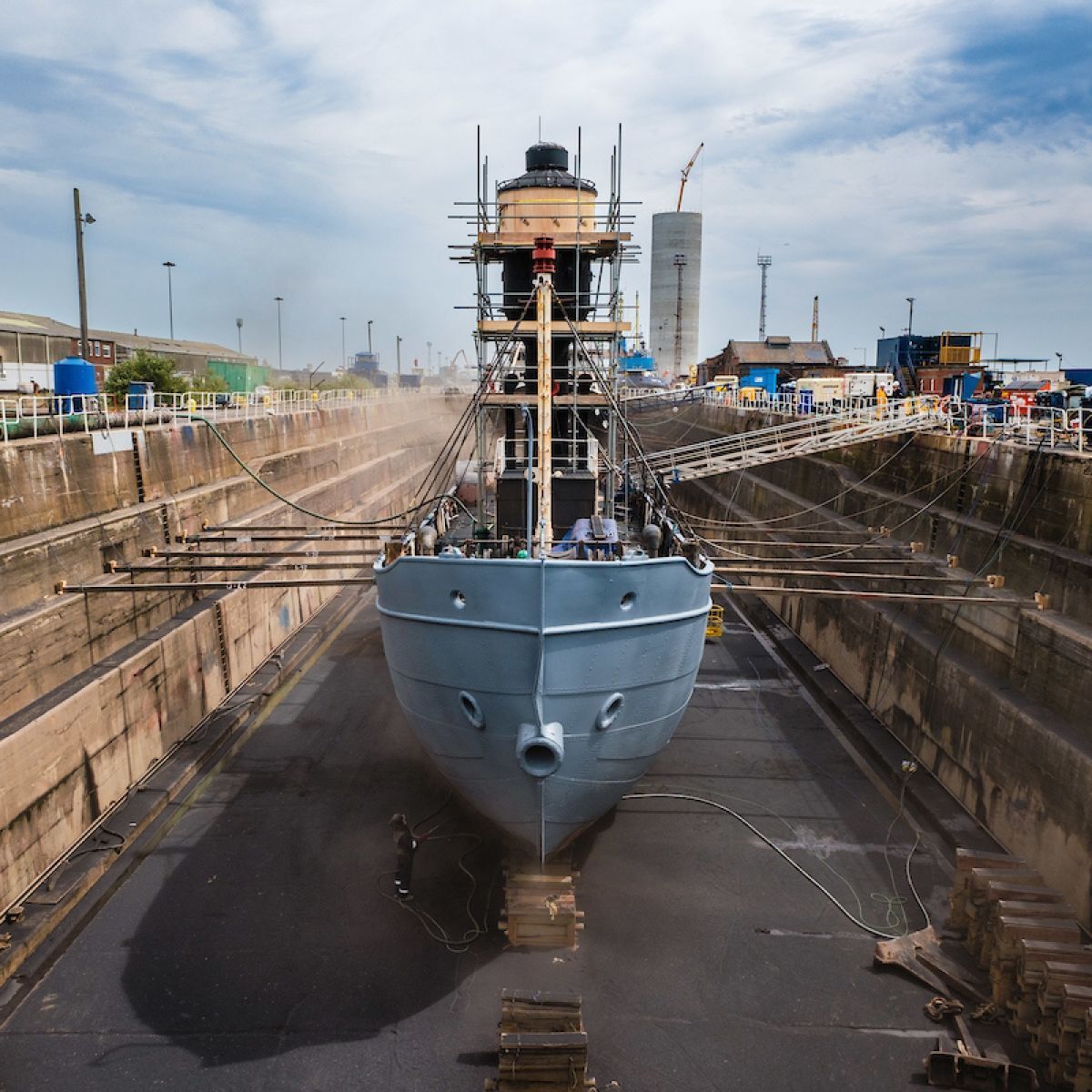 Restoration of ships - Shotblasting | Maritime Hull (en-GB)